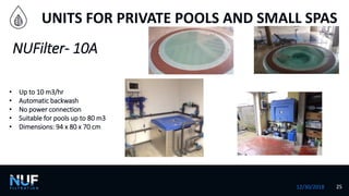 The NUF® technology: transforming Ultrafiltration in an affordable ...