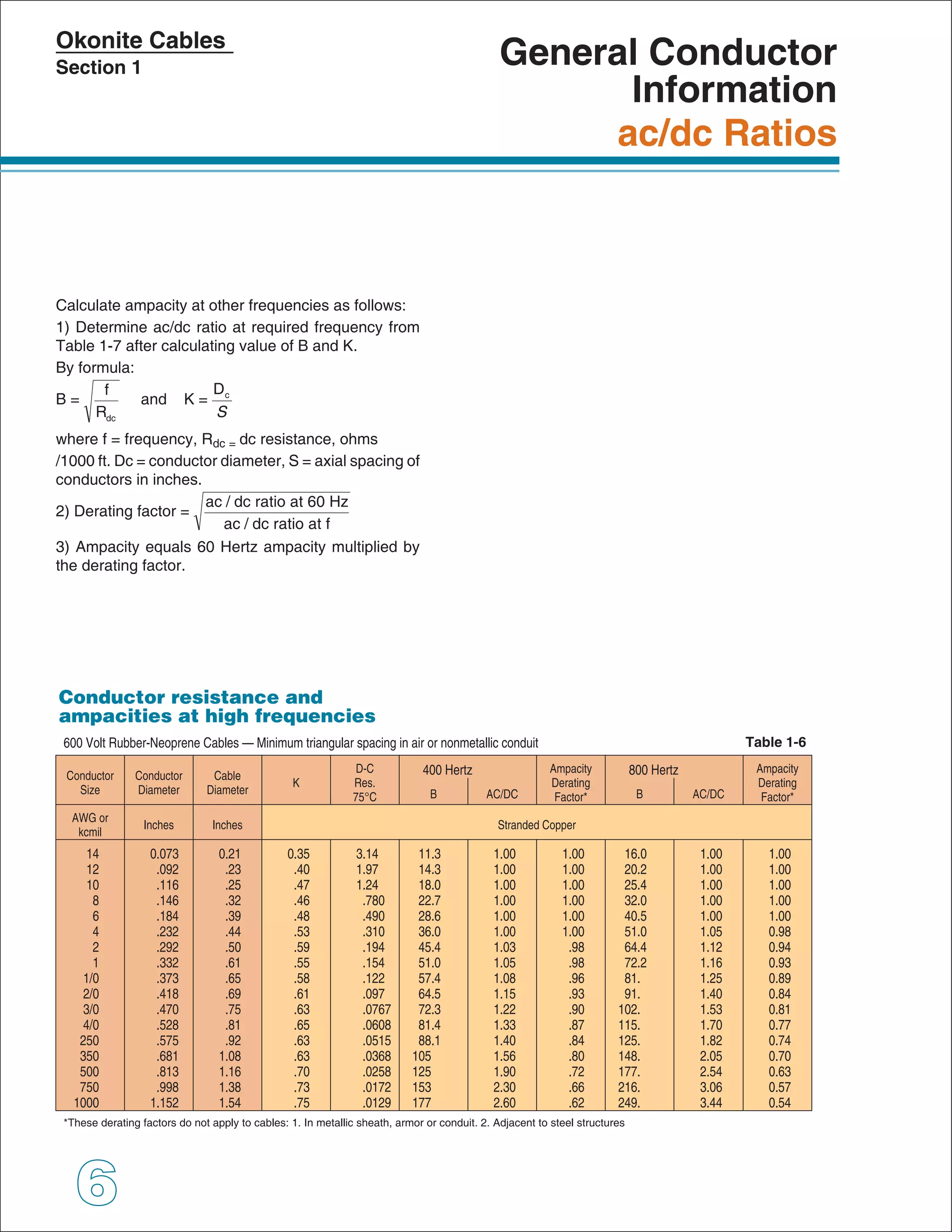 Okonite - Cable Engineering Handbook (Copper & Aluminium Cables) | PDF