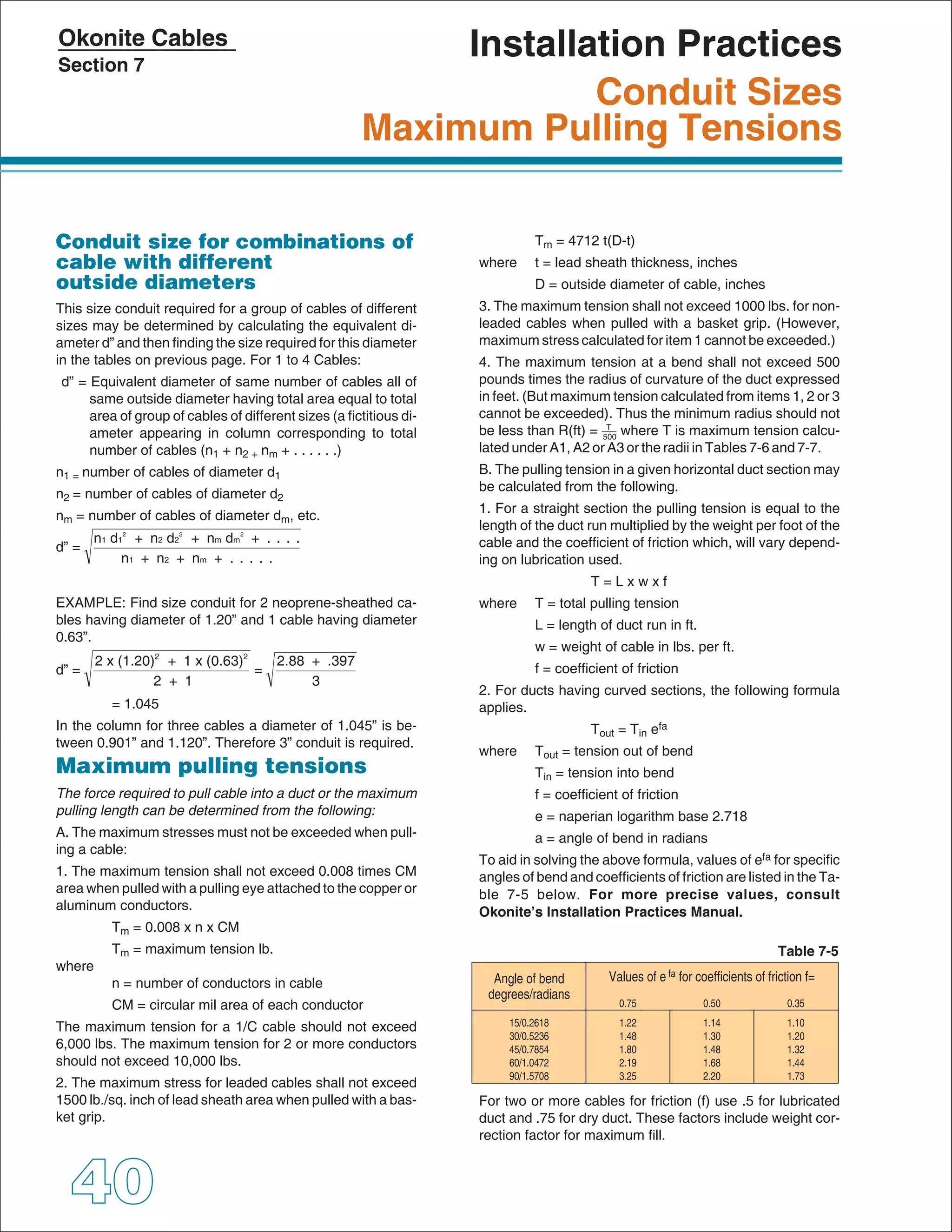 Okonite - Cable Engineering Handbook (Copper & Aluminium Cables) | PDF