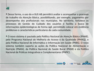 Guia Completo para Cadastro e Monitoramento de PICS no SUS | PPT