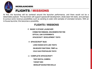 Microlaunchers Synopsis | PPT