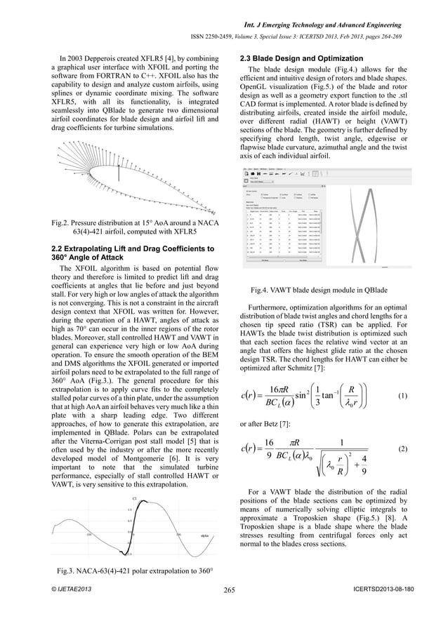 Qblade An Open Source Tool For Design And Simulation Pdf