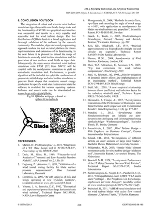 Qblade an open source tool for design and simulation | PDF