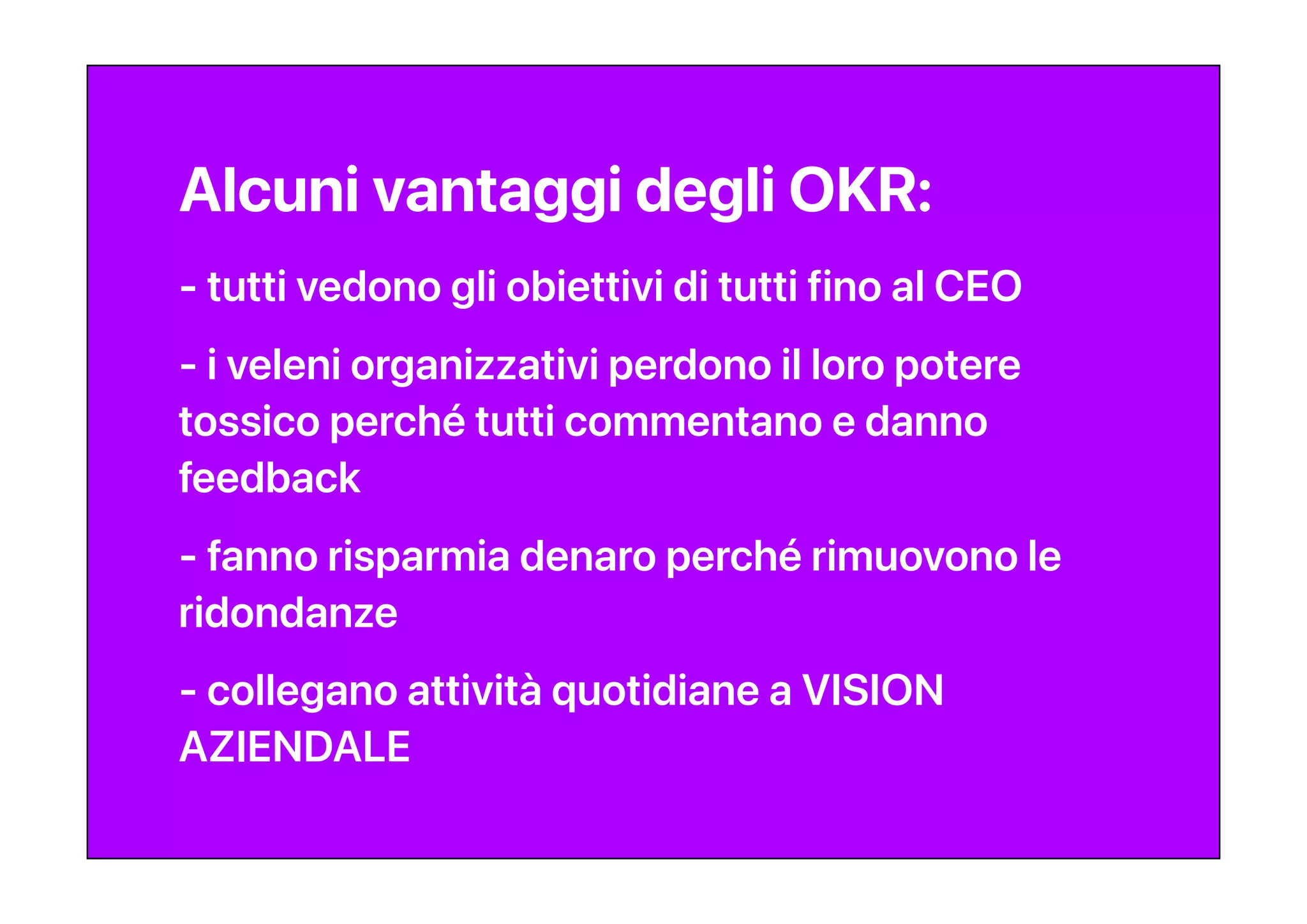 Rivoluzione OKR di John Doerr | PPT