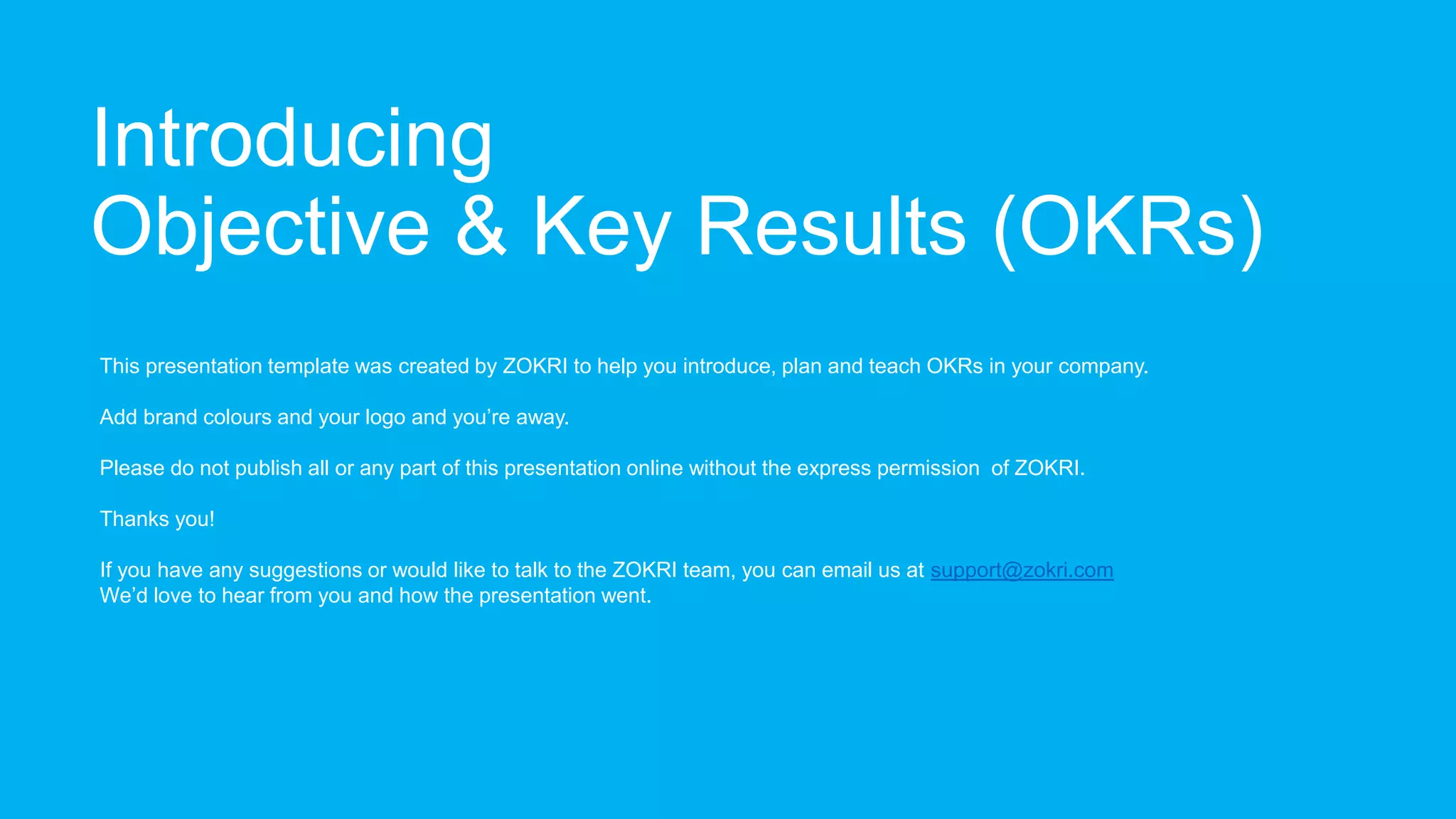 Okr introduction-slides | PPTX