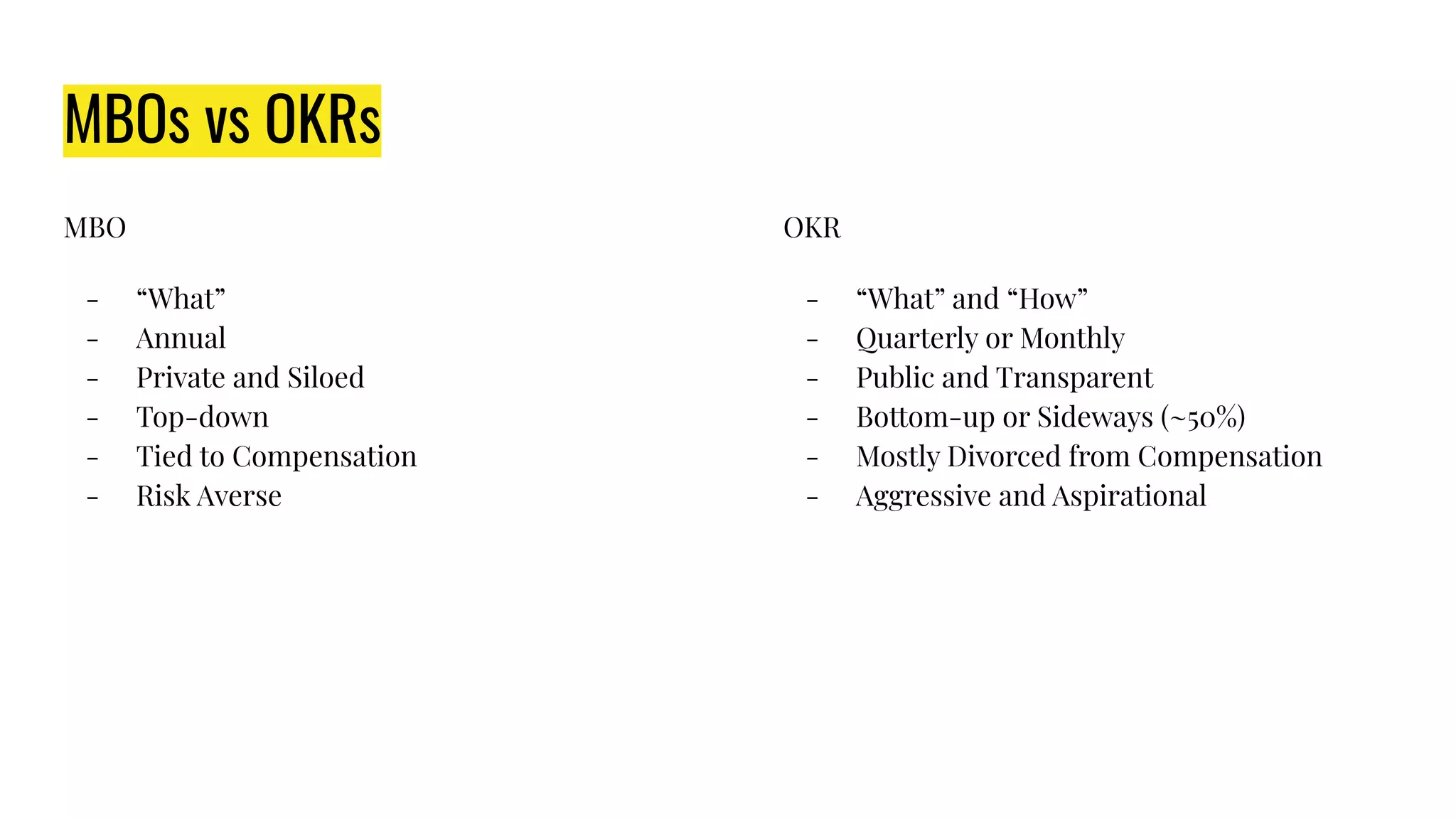 OKR part-I | PDF