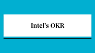 OKR part-I | PDF