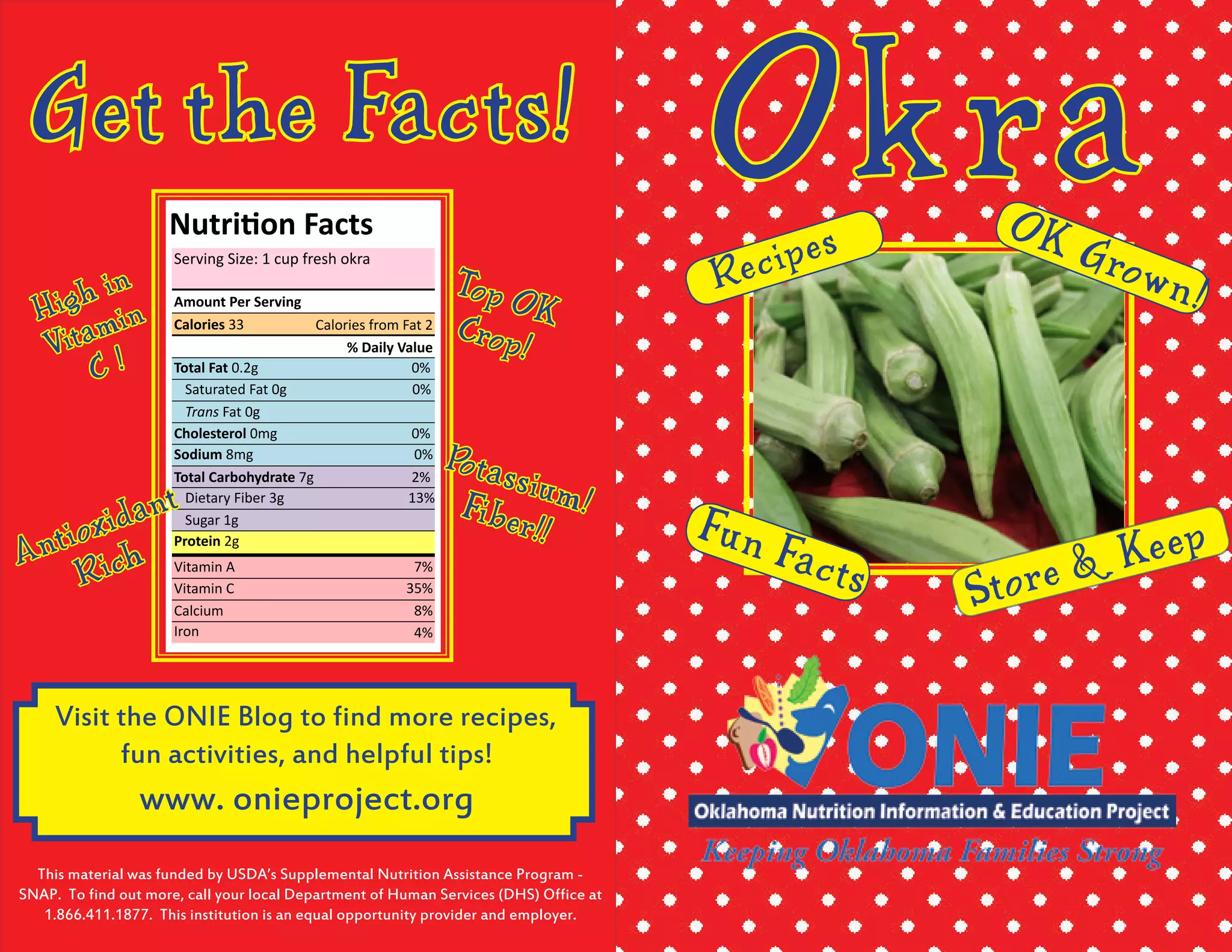 Okra Facts Brochure | PDF