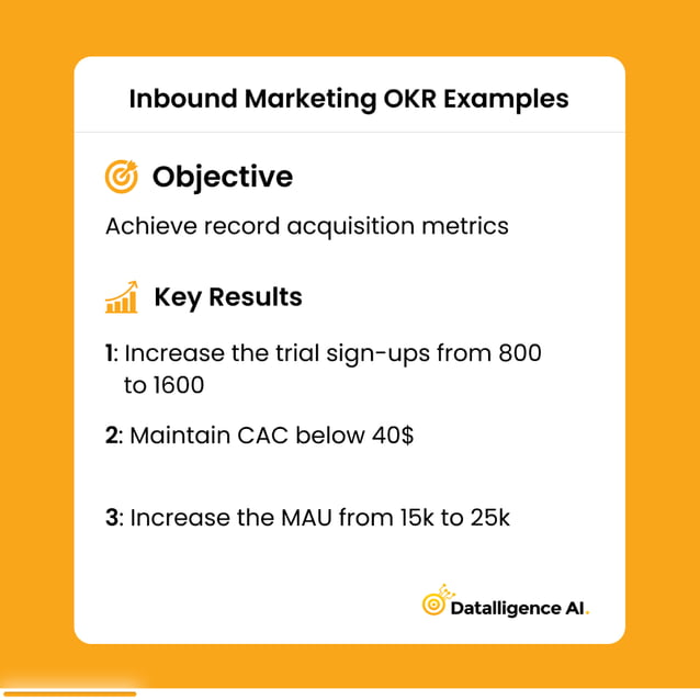Marketing Team OKR Examples for Growth.. | PDF