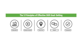Introduction to OKR Goals (OKRs 101) | PPTX