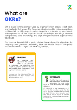 OKR Guide - Need of OKR for organizations.pdf | Human Resources | Business