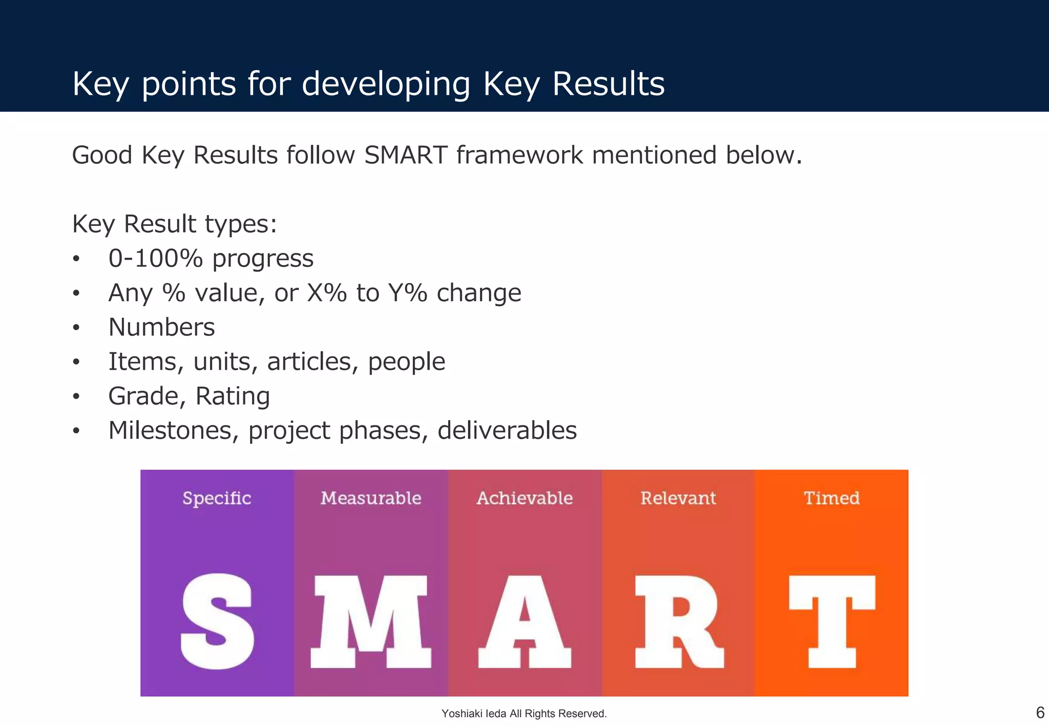OKR introduction | PPTX
