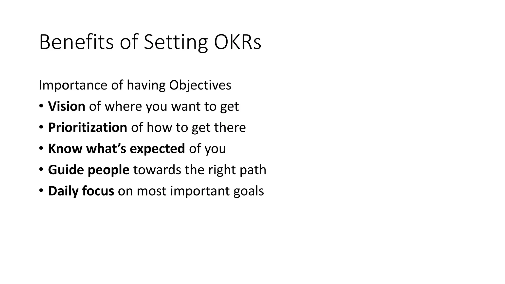 OKR Introduction | PPT