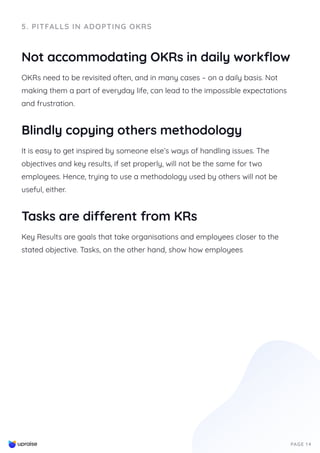 Beginner’s Guide to Objectives & Key Results | PDF