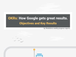 OKRs: How Google Achieves Company Goals | PDF
