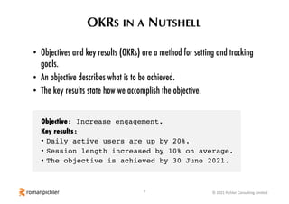 OKRs in Product Management | PDF