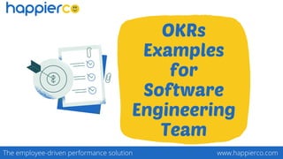 OKRs Examples for Software Engineering Team | PPT