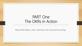 OKR - Measure What Matters | PPTX