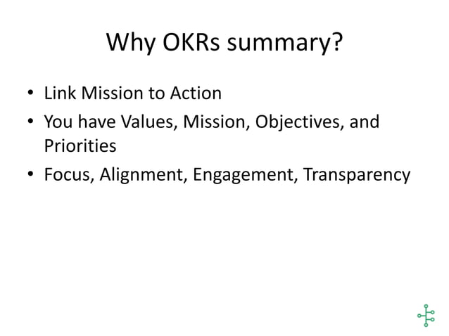 OKRs Workshop Presentation Template from Gtmhub | PPT