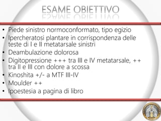Malattia di Civinini Morton, caso clinico | PPTX