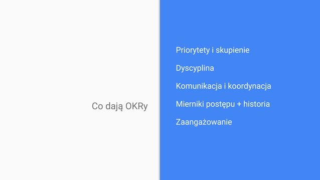 OKRy - prezentacja ProductTank | PPT