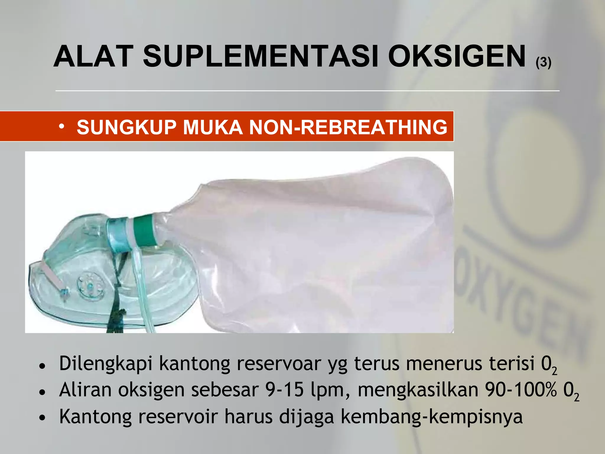 Oksigenasi [pmi] umum | PPT