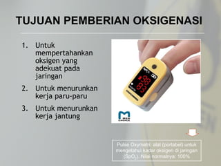 Oksigenasi [pmi] untuk umum | PPT