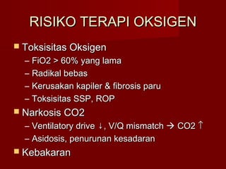 Oksigen terapi | PPT