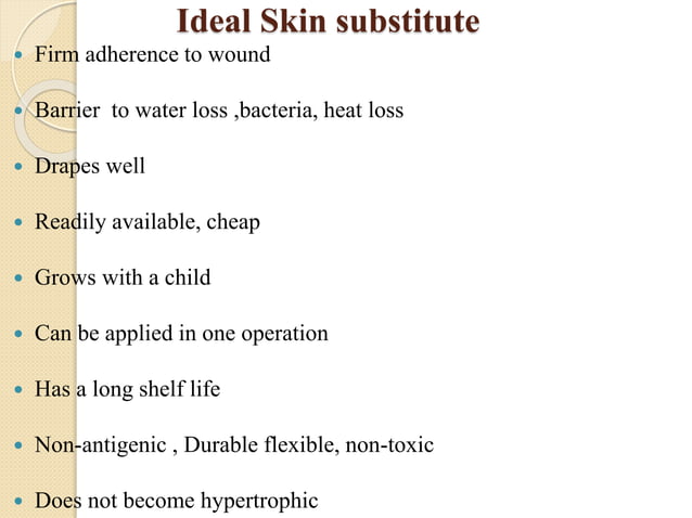 Ok's operative techniques inn burn management | PPT