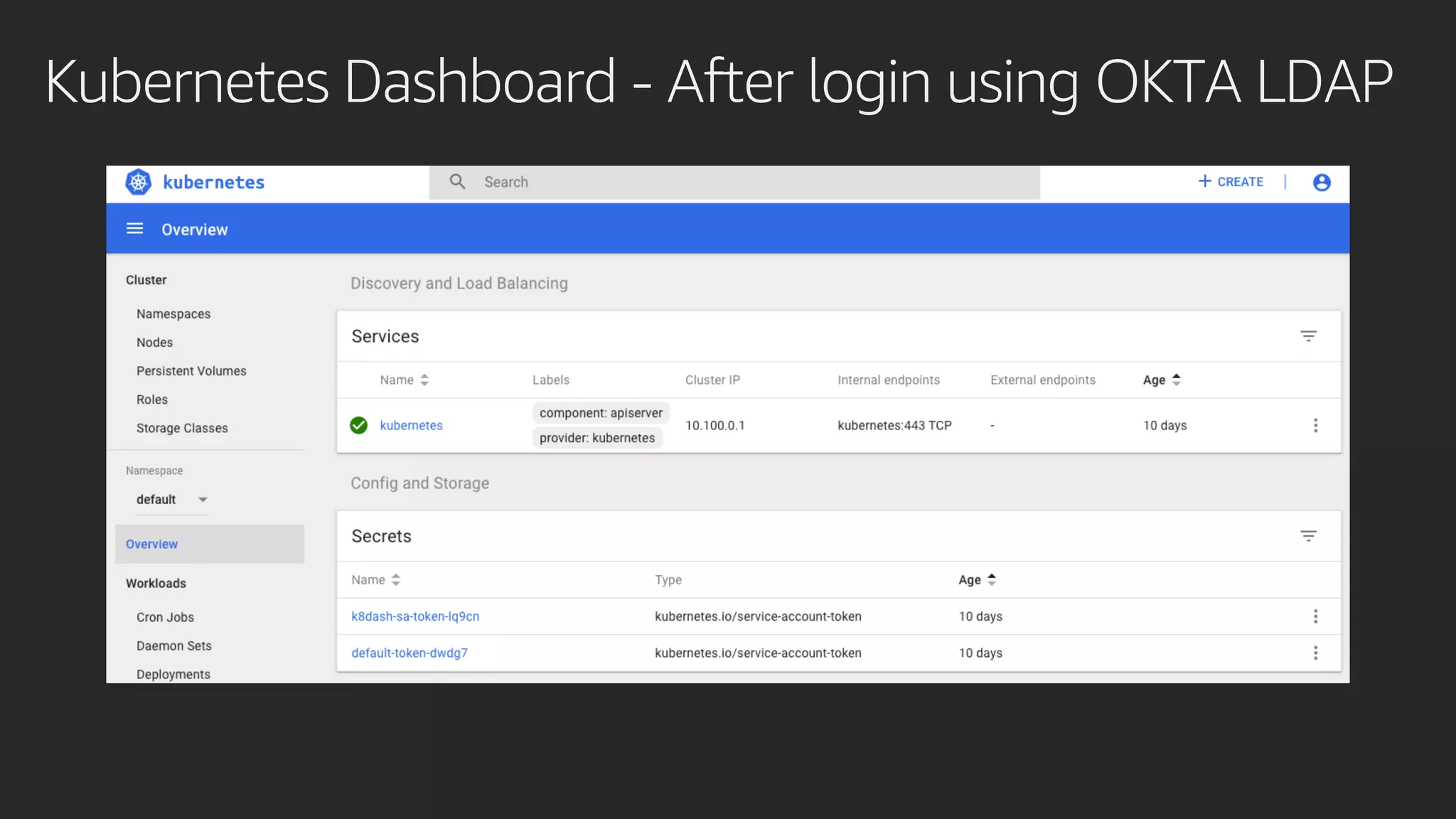 Kubernetes Dashboard access using OKTA | PDF