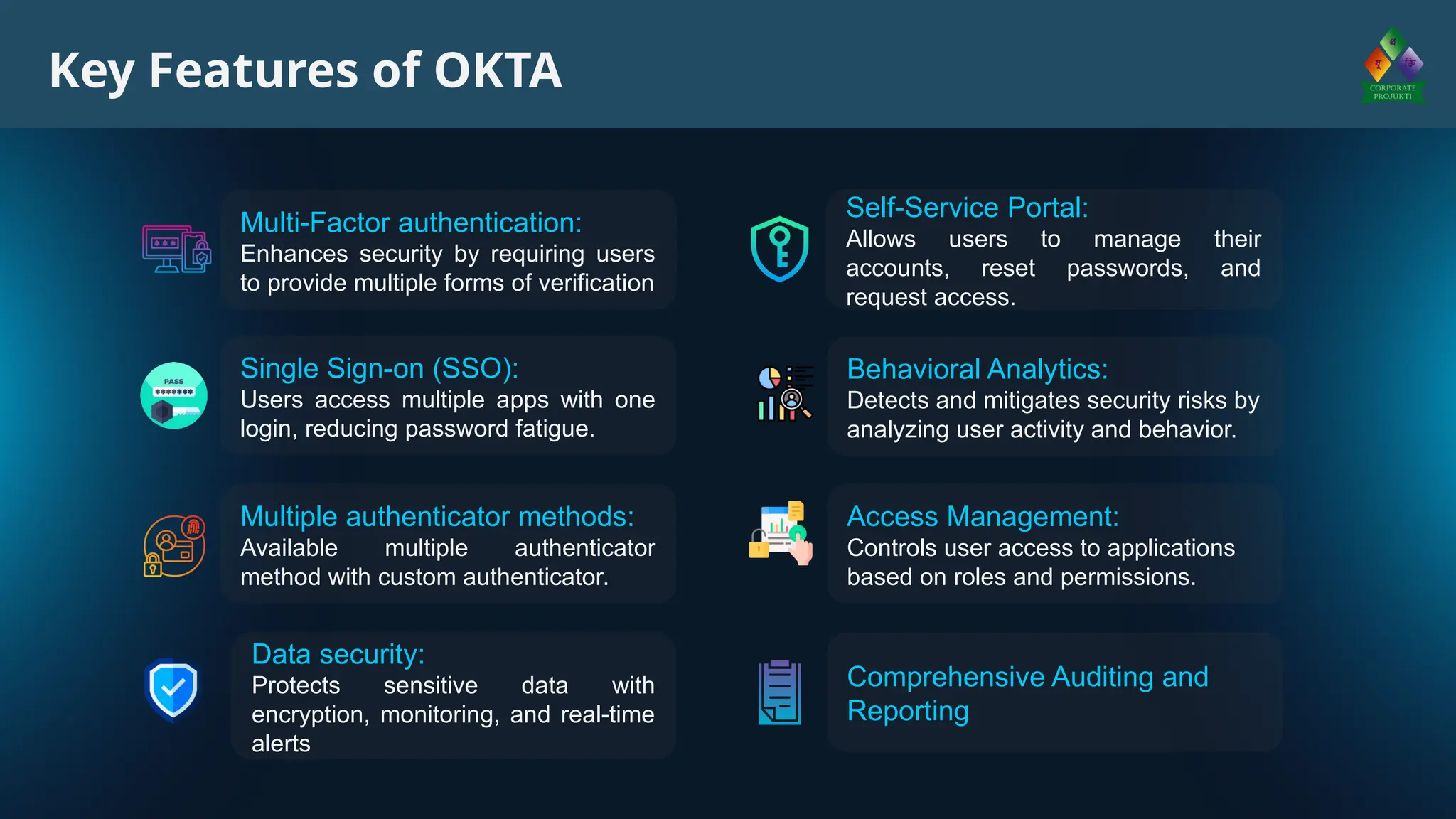 Cyber security OKTA Product Overview Presentation | PPTX