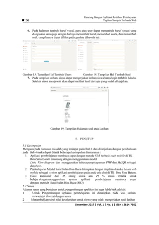 Perancangan Aplikasi Modul Pembelajaran Membaca Cepat Dengan Metode Satu Bulan Bisa Baca ...