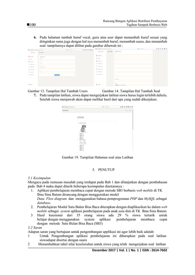 Perancangan Aplikasi Modul Pembelajaran Membaca Cepat Dengan Metode Satu Bulan Bisa Baca ...