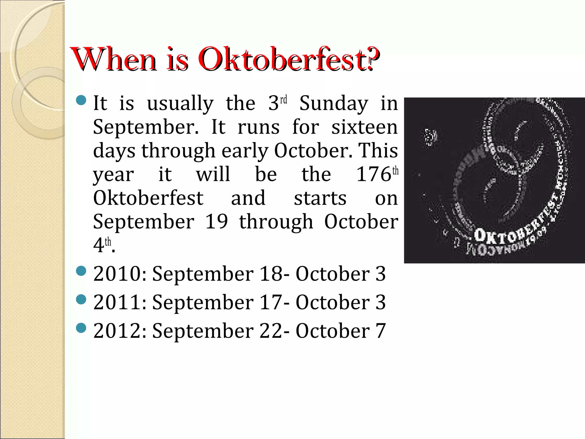 Oktoberfest | PPT