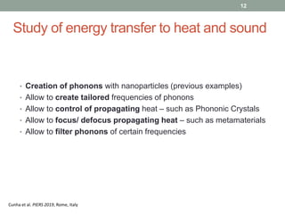 Photon-to-phonon energy transfer:controlling heat and vibrations with ...