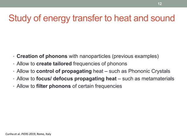 Photon-to-phonon energy transfer:controlling heat and vibrations with ...