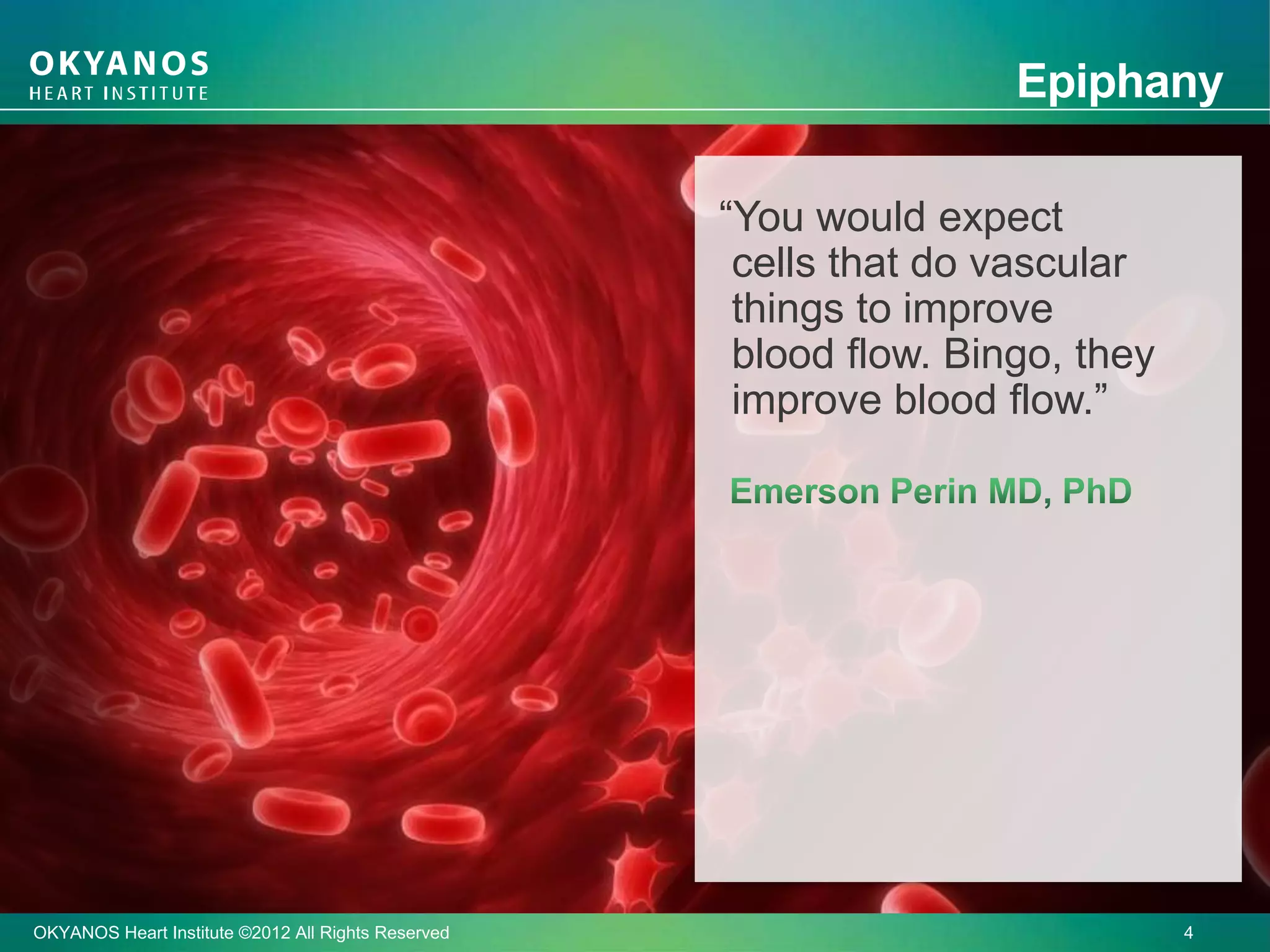 Okyanos Heart Institute Cardiac Cell Therapy | PPSX