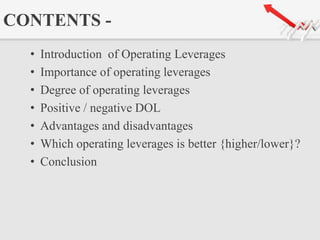 Operating Leverage | PPTX