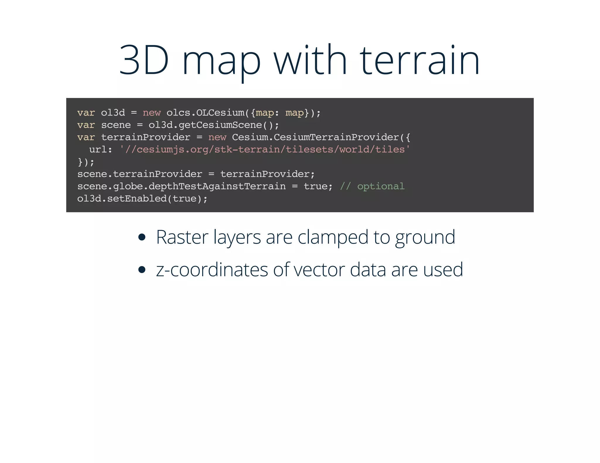 OL3-Cesium: 3D for OpenLayers maps | PDF | 3-D Graphics | Computer Software and Applications