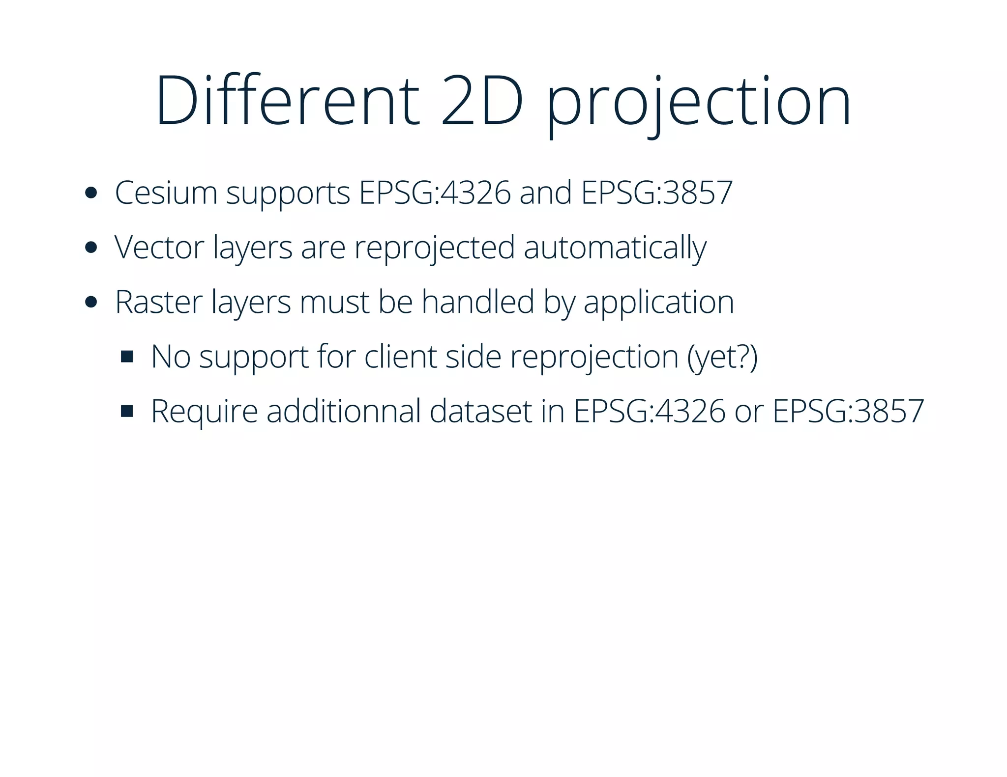 OL3-Cesium: 3D for OpenLayers maps | PDF
