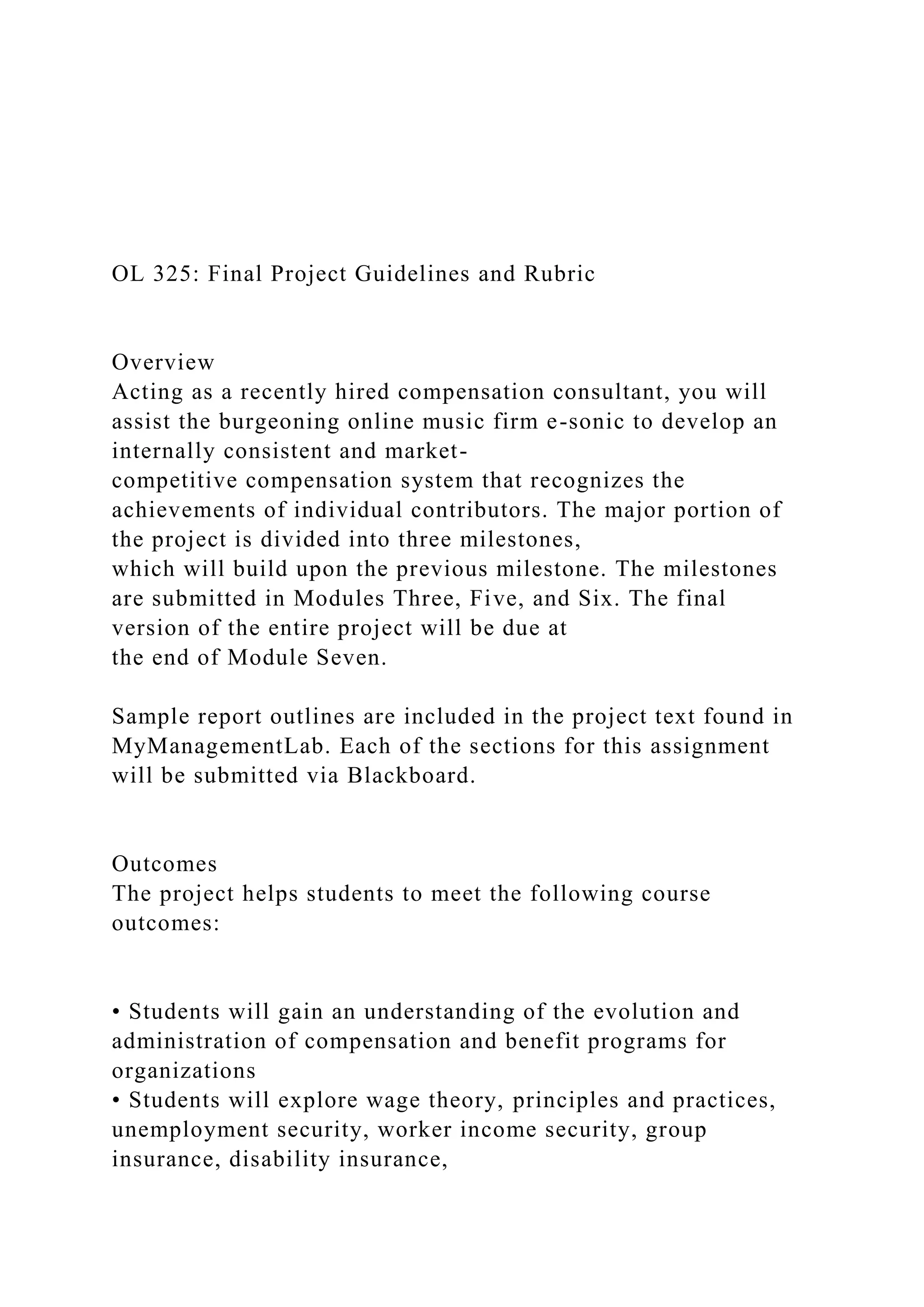 OL 325 Final Project Guidelines and Rubric Overvie.docx