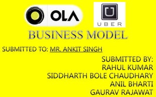 Ola business model | PPT