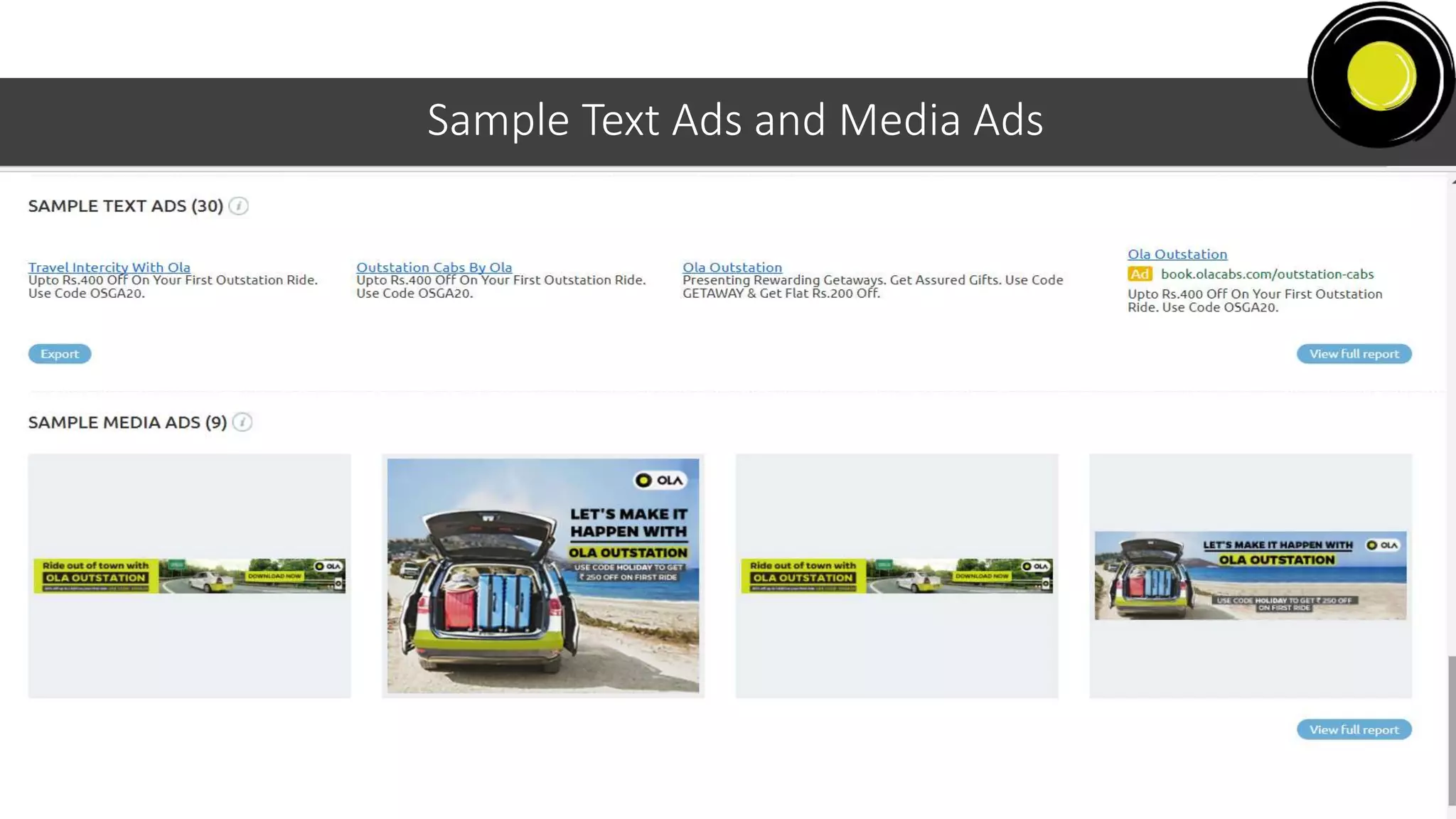 Ola Cabs PPT | PPTX