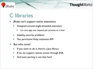 Ola Bini J Ruby Power On The Jvm | PPT
