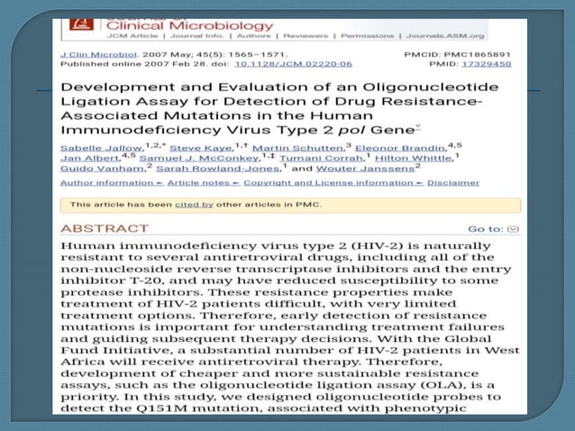Oligonucleotide ligation assay | PPTX