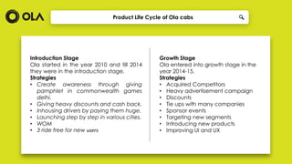 Ola Cabs | Product and Brand Management | PDF