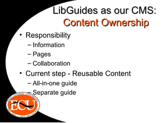 LibGuides: Research & Beyond | PPT