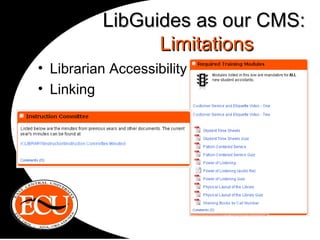LibGuides: Research & Beyond | PPT