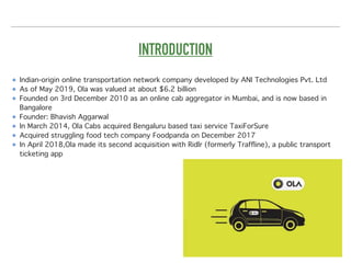 Ola Online Campaign | PDF | Rail Travel | Travel Type