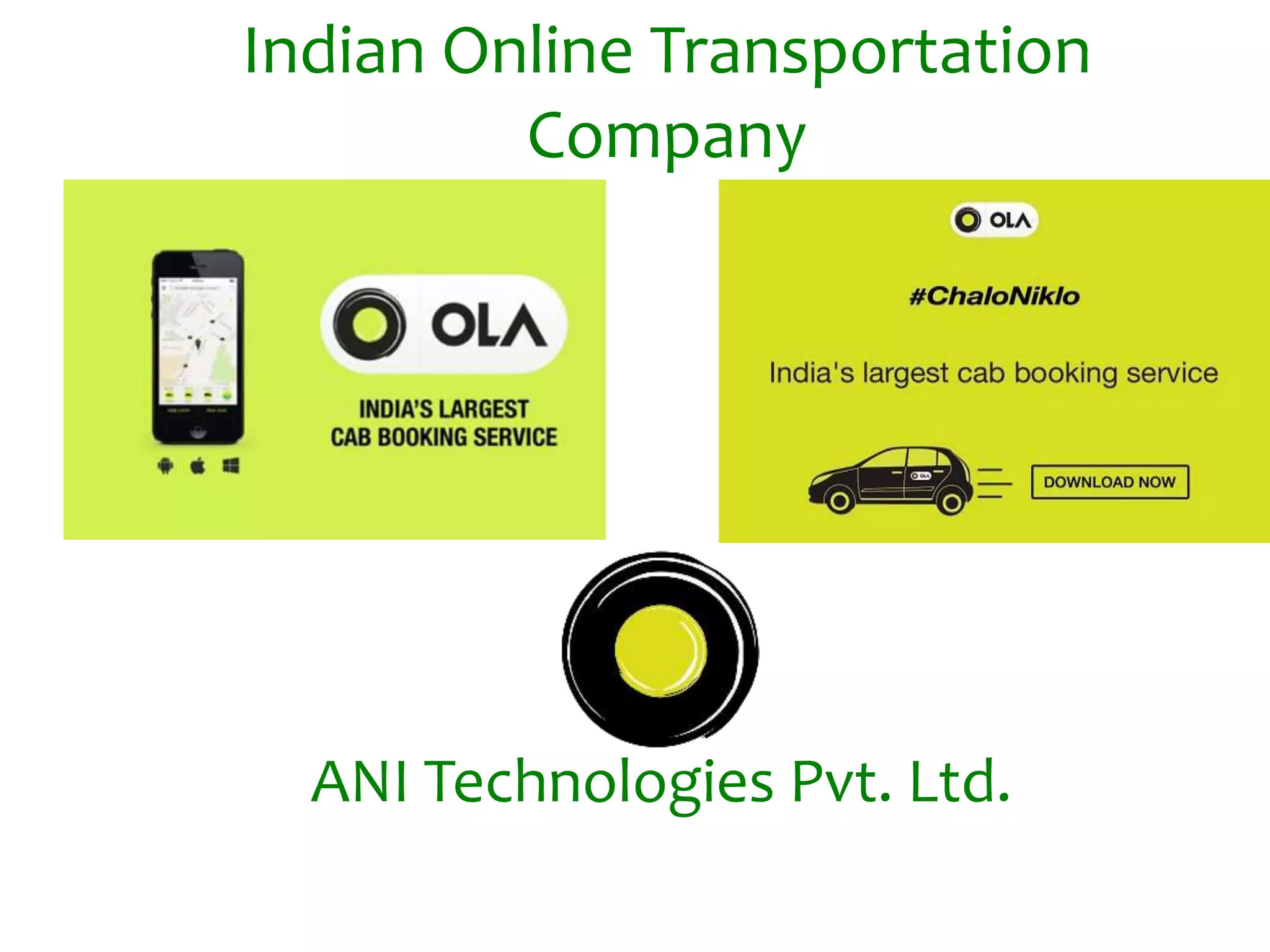 Ola Case Study | PPTX